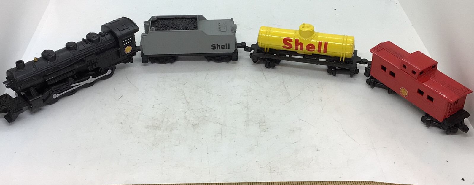 Fletcher Barnhardt & White Shell Gas Promo HO Scale Train Set Vintage ...