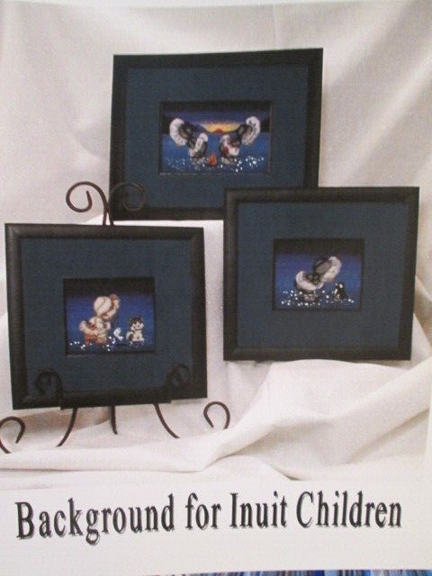 Gitta's Inuit (Eskimo) Children Cross Stitch Chart Your Choice | eBay