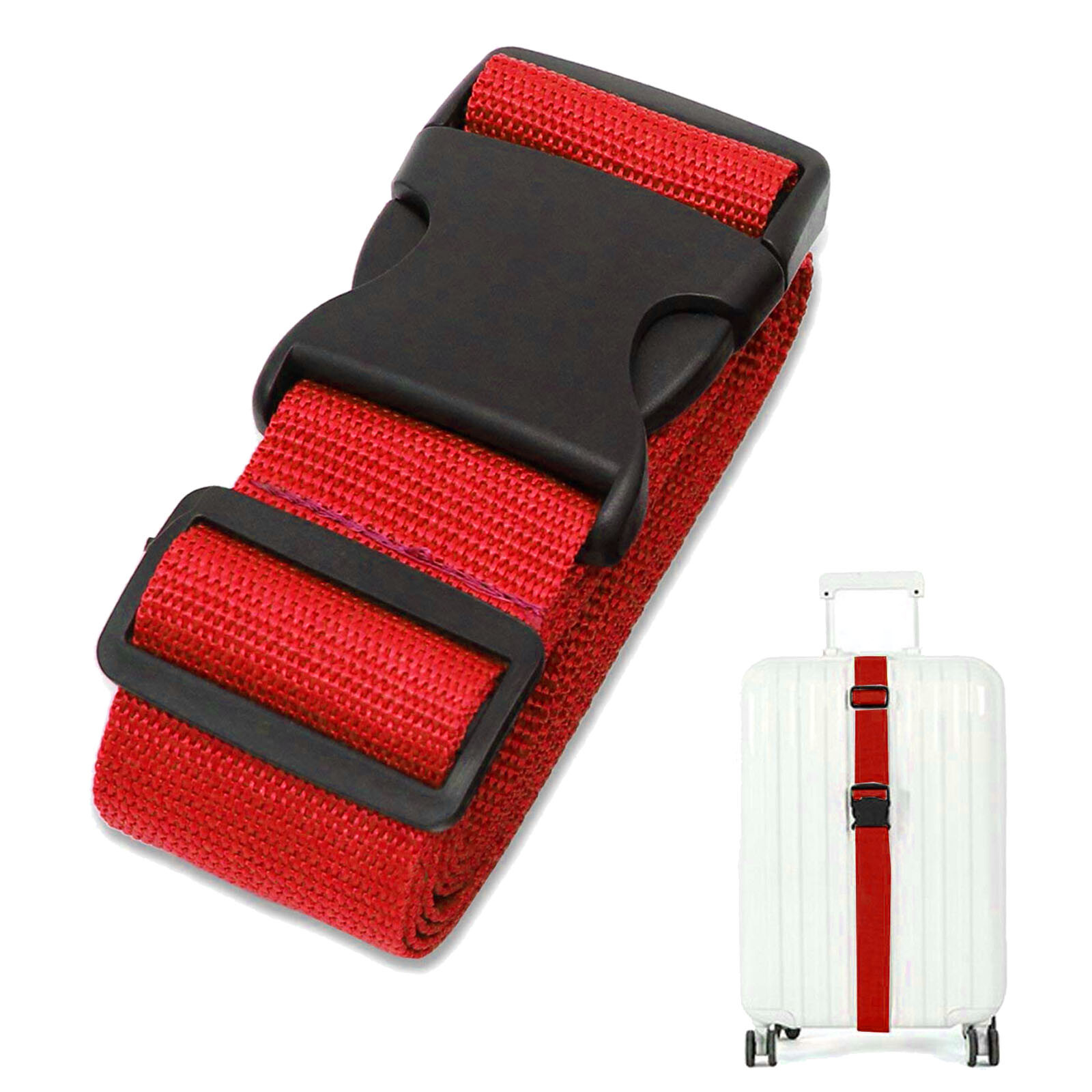 2m TSA 3Digit Customs Password Lock Luggage Belt Adjustable Travel ...