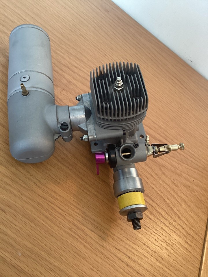 Super Tigre G90K (15cc) Ring FISE Glow Engine Nitro RC Model Aircraft ...