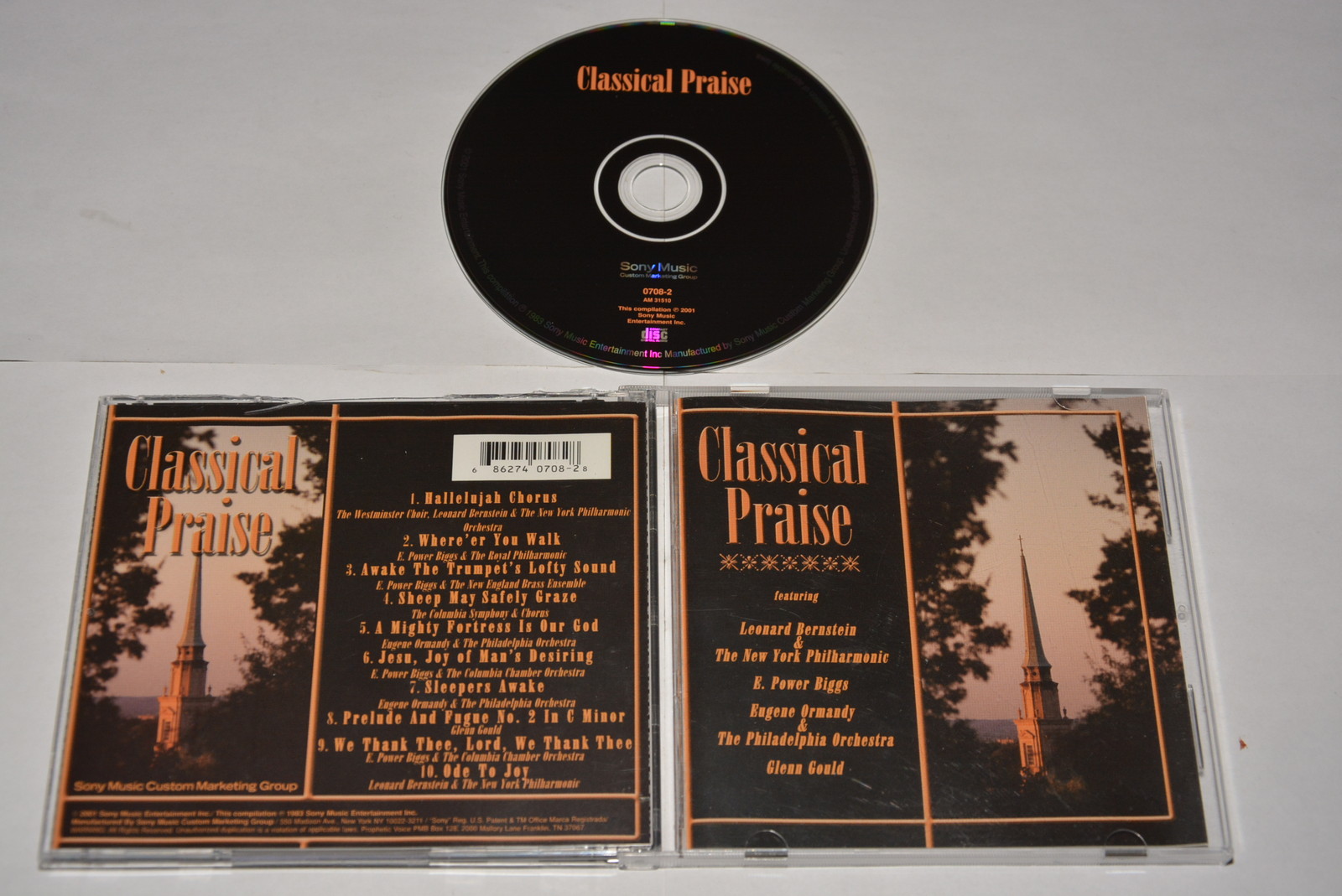 CLASSICAL PRAISE - VARIOUS ORCHESTRA - MUSIC CD RELEASE YEAR:2001 | eBay