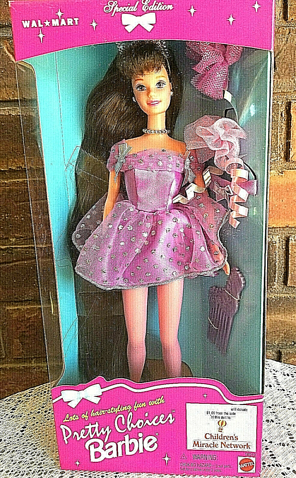 * Brunette Walmart Special Edition PRETTY CHOICES BARBIE (shi&lj) | eBay