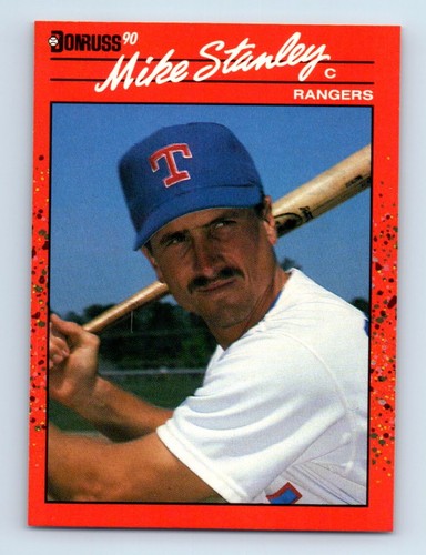1990 Donruss Mike Stanley Texas Rangers #579 | eBay