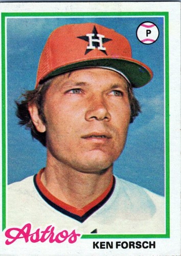 1978 Topps #181 Ken Forsch Houston Astros EX | eBay