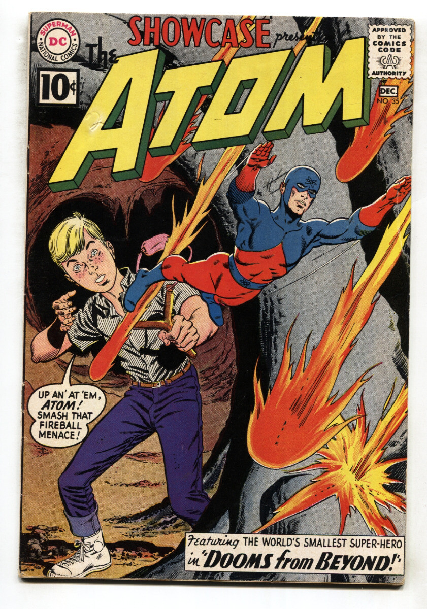 SHOWCASE #35--1961--DC--2ND SILVER AGE ATOM--comic book | eBay