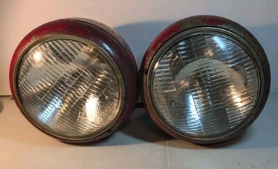 B-L-C 682-J HEADLIGHTS BLC Original Vintage Pair Hot Rod Custom Rat Rod ...