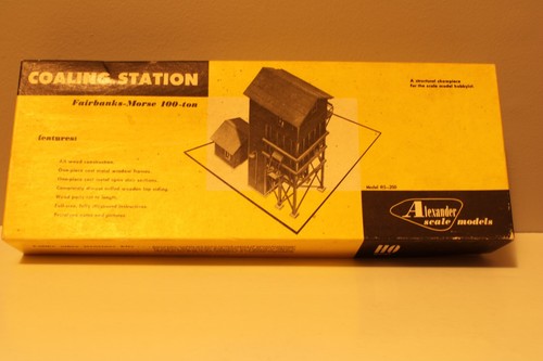 ALEXANDER SCALE MODELS HO COALING STATION KIT | eBay