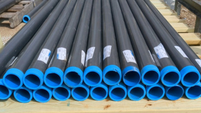 Ocal Blue Aluminum Rigid Conduit 2" X 10 Ft PVC Coated 100 ft (10 pc ...
