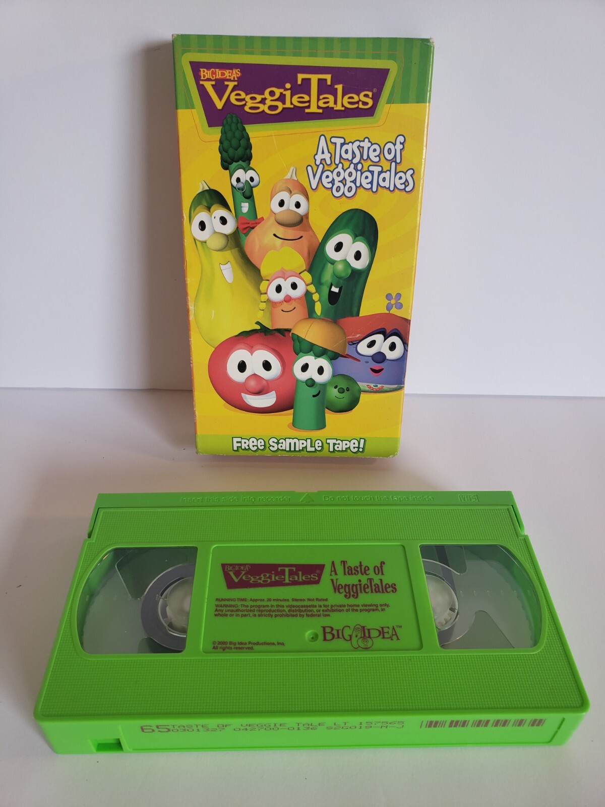 Veggietales A Taste Of Veggietales Vhs