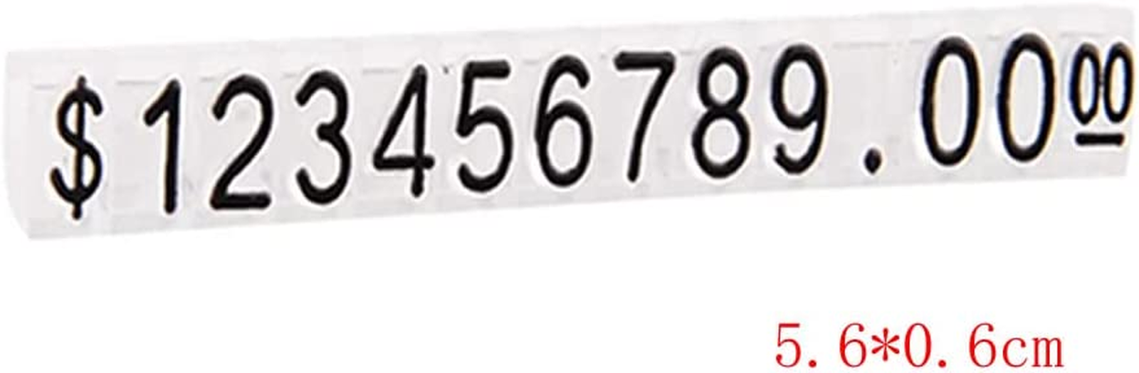 30 Sets Price Tag Cube Adjustable Price Tag Display Stand Label Price ...