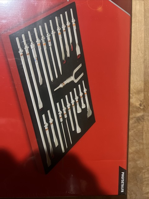 Snap-on 21-Pc Air Hammer Bit / Chisel foam Set PHGFSET01FR for sale ...