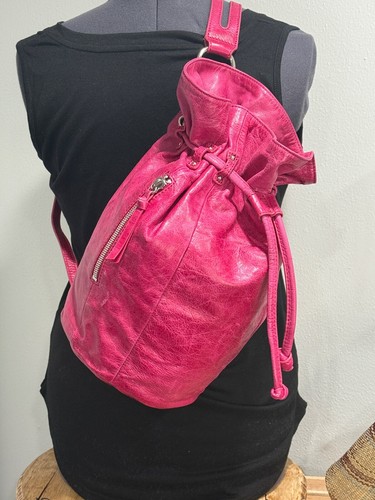 Hobo International bucket, sling, slouch bag, backpack Cinch fuschia ...