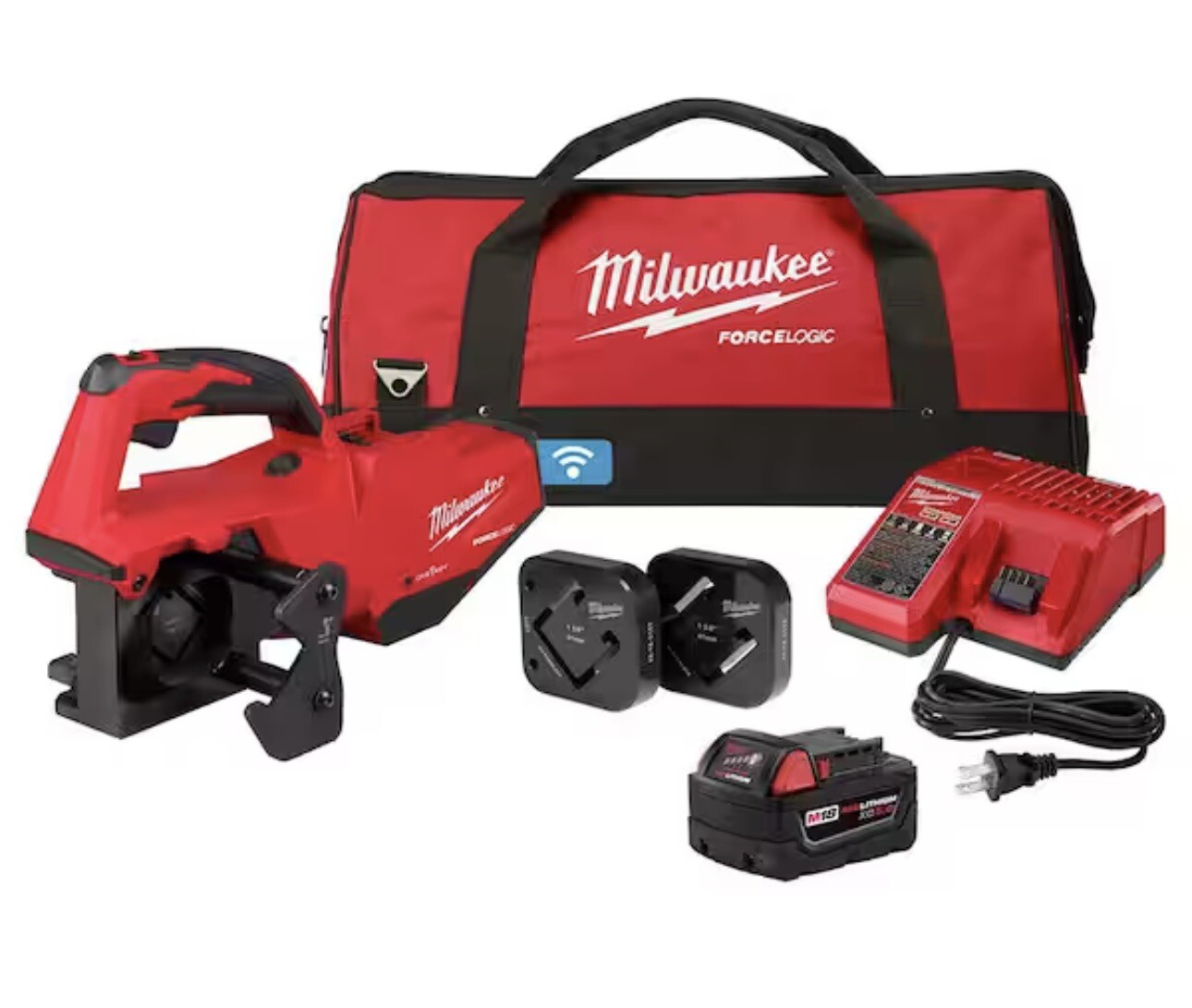 Milwaukee 2933-21 M18 FORCE LOGIC Single Channel Strut Shear Kit ...