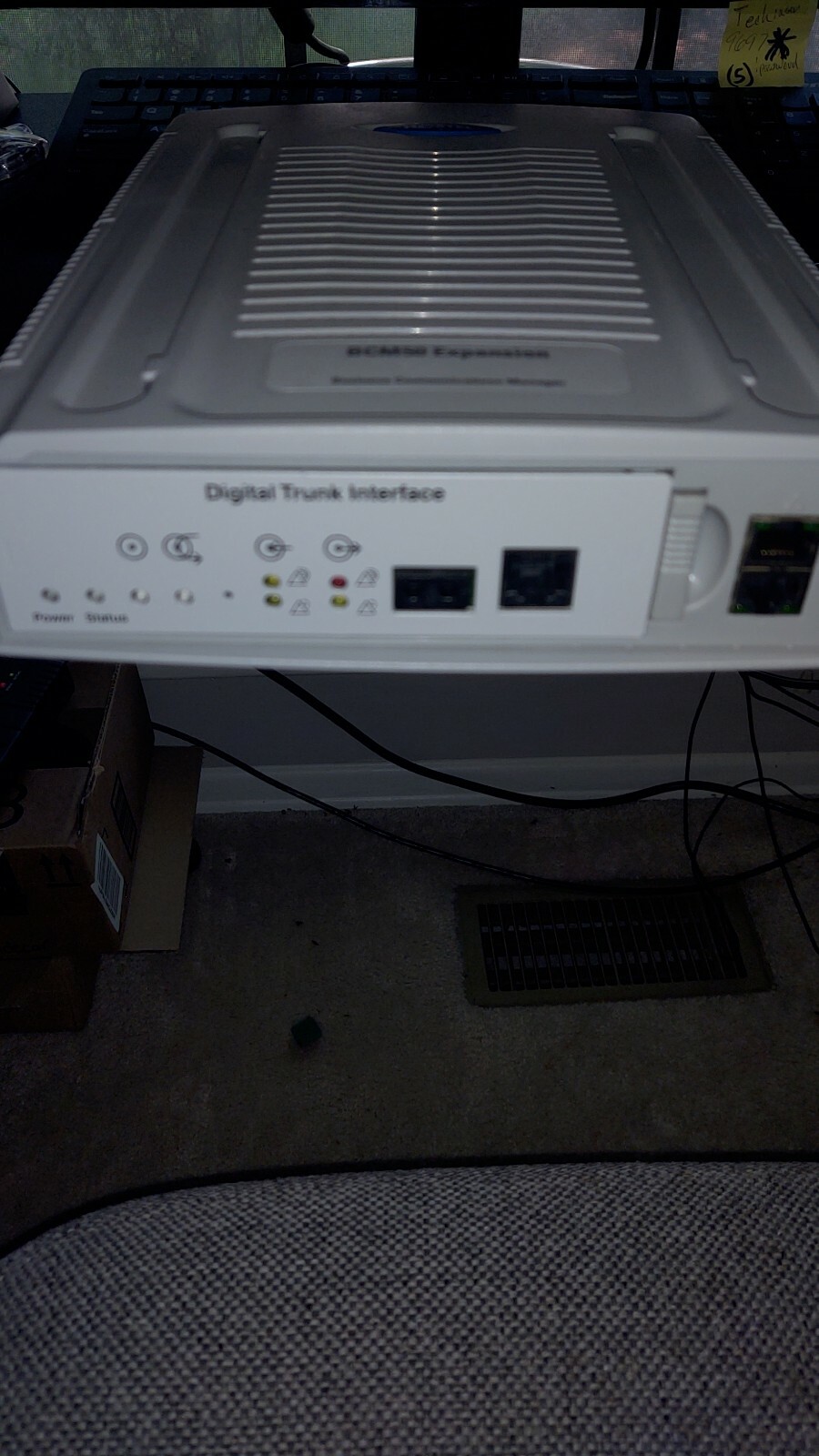 Nortel BCM50 expansion trunk interface NO Power Supply, no wall mount ...
