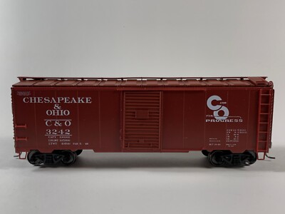 Branchline Trains Yardmaster Assembled Kit #9020 HO AAR 40’ Boxcar C&O ...