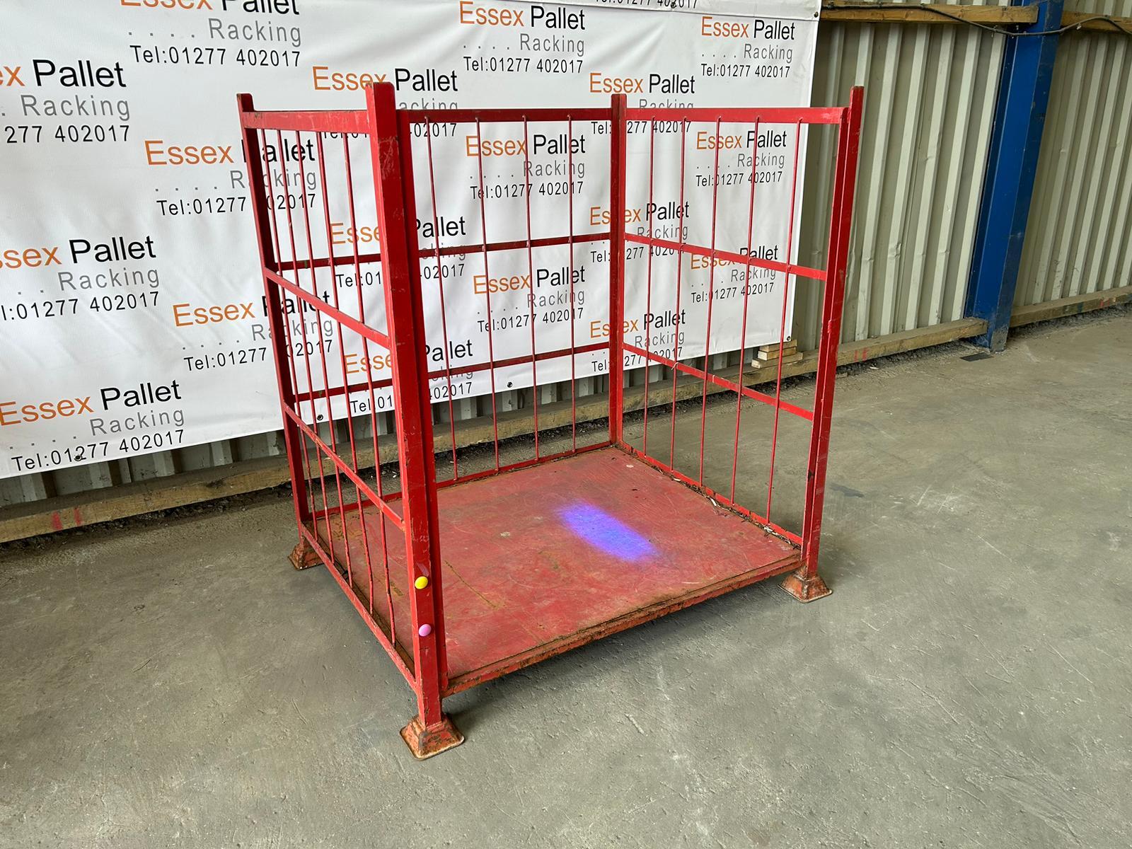 Steel Stillage Heavy Duty Stackable Metal Post Pallet (Brentwood Branch ...