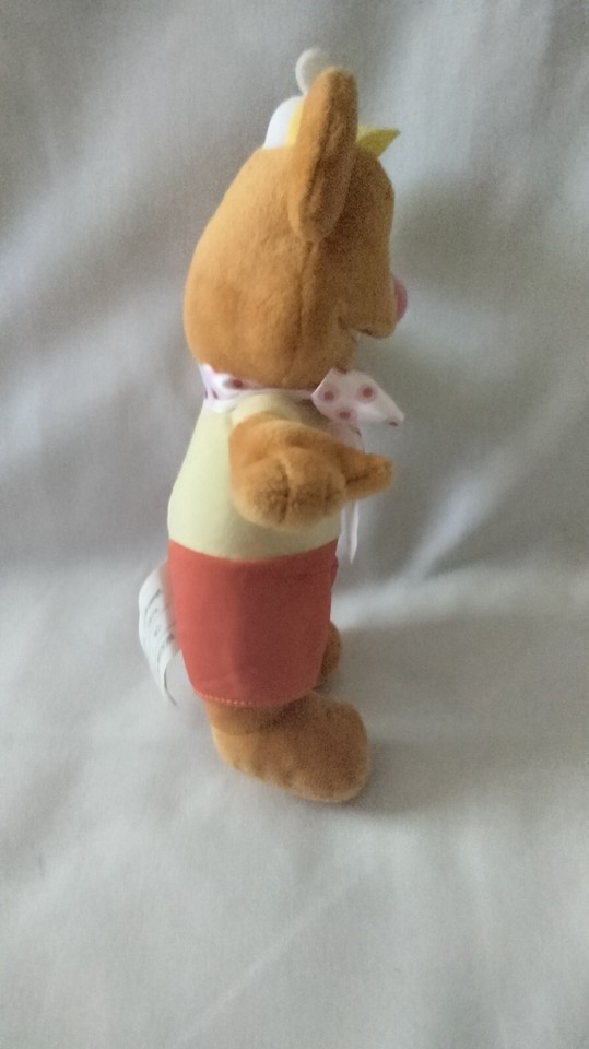 Disney Junior Muppet Babies 8” Fozzie Bear Plush Stuffed Animal Jr ...