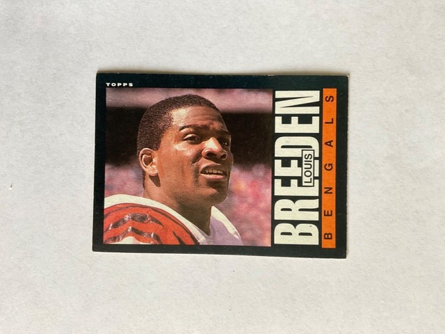 1985 Topps - #212 Louis Breeden for sale online | eBay