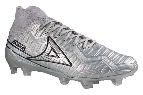 Pirma Men's Soccer Cleats Firm Ground Skin Gamer Pro 3030 Color Silver ...