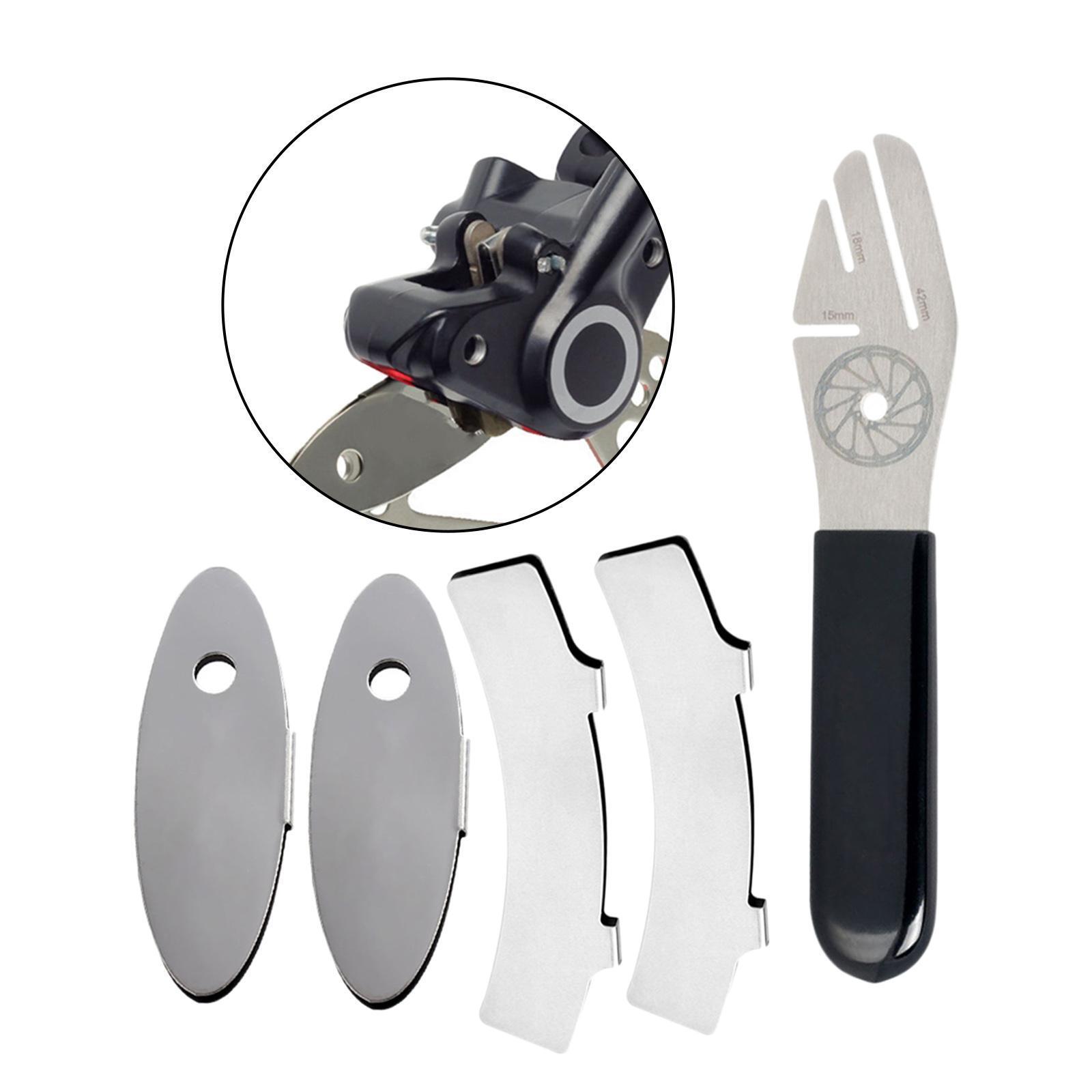 Bike Disc Brake Wrench Rotor Alignment Truing Tool with Pads Flattening ...
