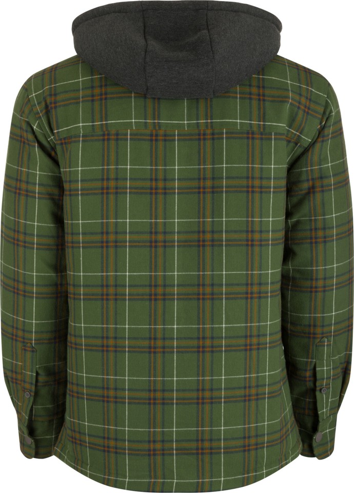 Drake Waterfowl The Campfire Flannel Hoodie | eBay