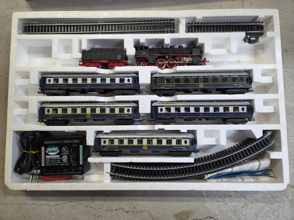 Model Trains HO Scale Lima Orient Express Train Complete Set | eBay