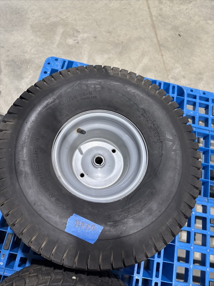 Husqvarna YTH-150 Rear Wheels And Tires 20x10.00-8 | eBay