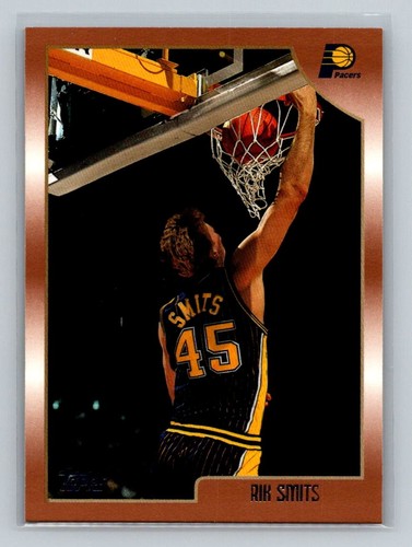 1998-99 Topps #115 Rik Smits Indiana Pacers Basketball Card | eBay
