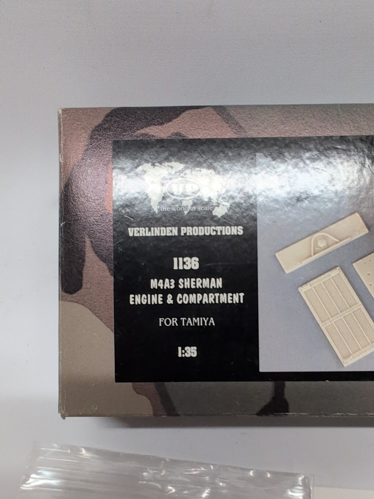 Verlinden 1/35 Sherman M4A3 Engine & Compartment Conversion Kit for ...
