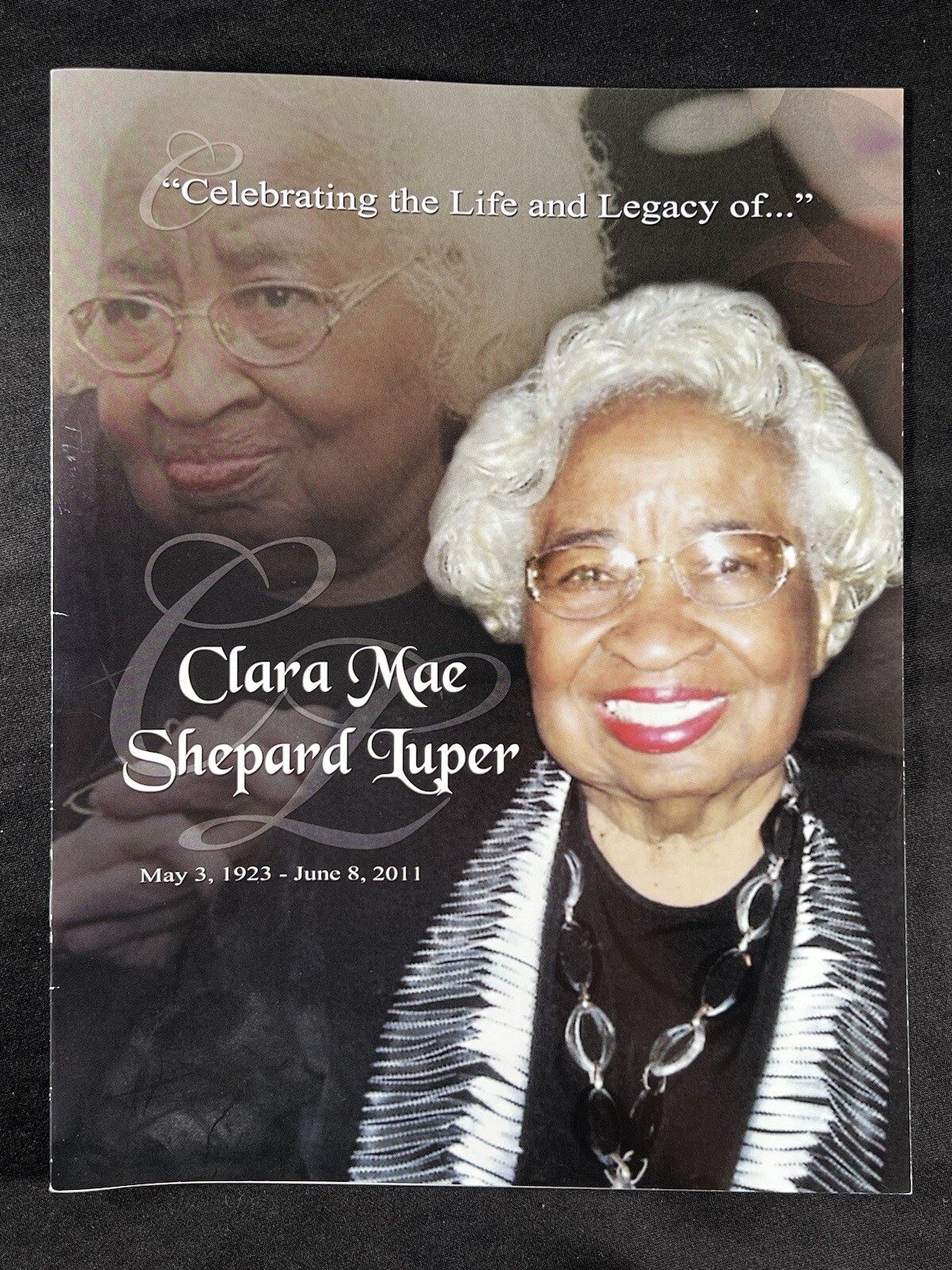Civil Rights Activist Clara Luper 2011 Memorial Program Sit-in Movement ...