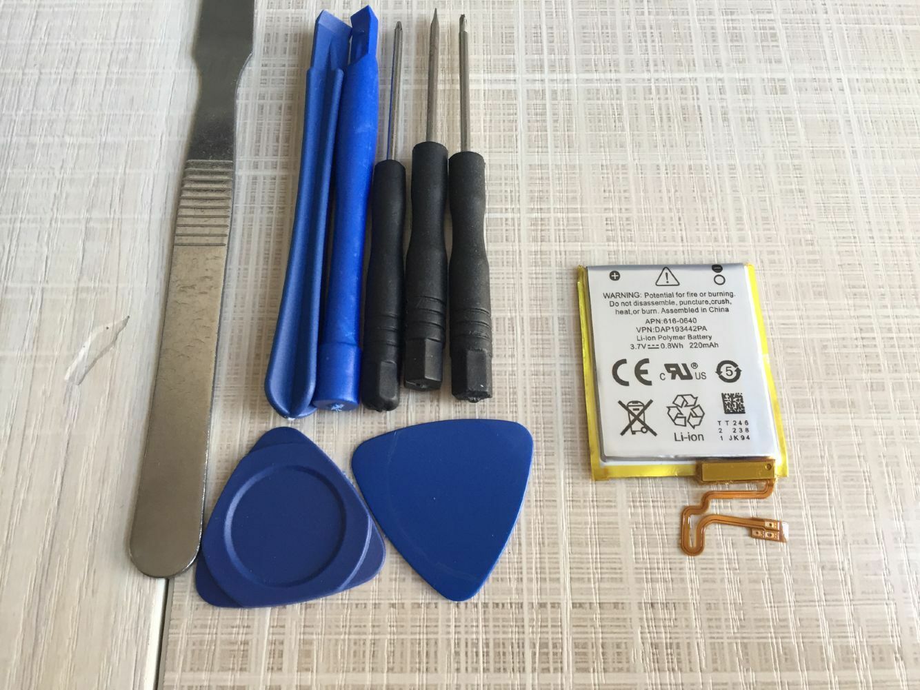 Replacement Battery for Apple iPod Nano 7 7th Generation A1446 16GB 616 ...