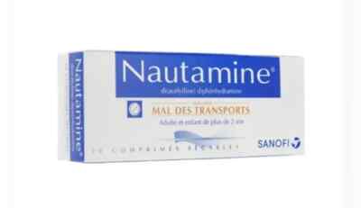 SANOFI Nautamine 20 comprimés Mal Des Transports / Motion Sickness | eBay