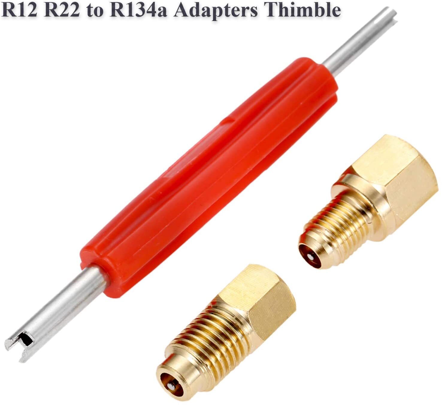 R12 R22 to R134a Adapters Kit Vacuum Pump Port Conversion Retrofit Kit ...