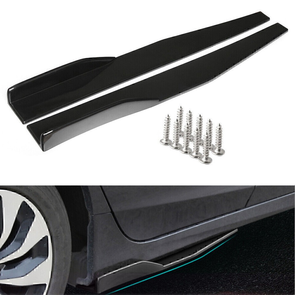 Side Skirt Rocker Splitters Winglet Wings PP Canard Diffuser Extension ...