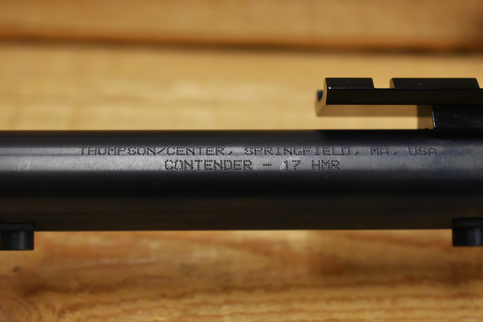 Thompson Center Arms Contender 17 HMR 23" Blued Barrel Springfield MA ...