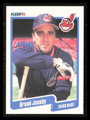 Brook Jacoby 1990 Fleer #493 Cleveland Indians | eBay