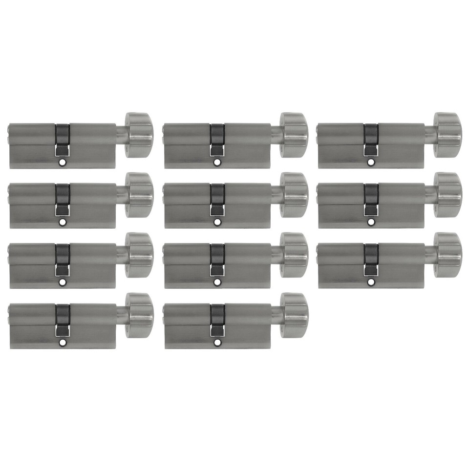 11X Cylindres Knauf 90Mm 45/45 +10 Clés À Cylindre Avec Carte De Clé ...
