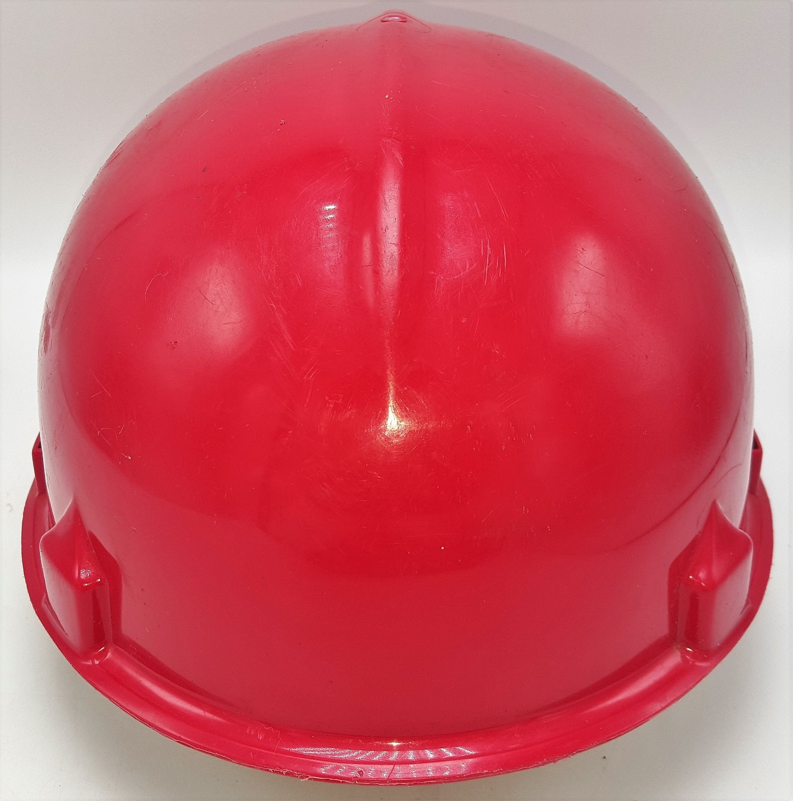 Vintage Michels Construction Pipeline Red Adjustable Hard Hat Helmet | eBay