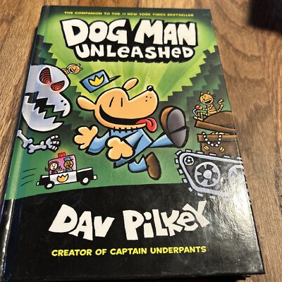 Dog Man Unleashed By Dav Pilkey NEW First Edition 9780545935203 | eBay