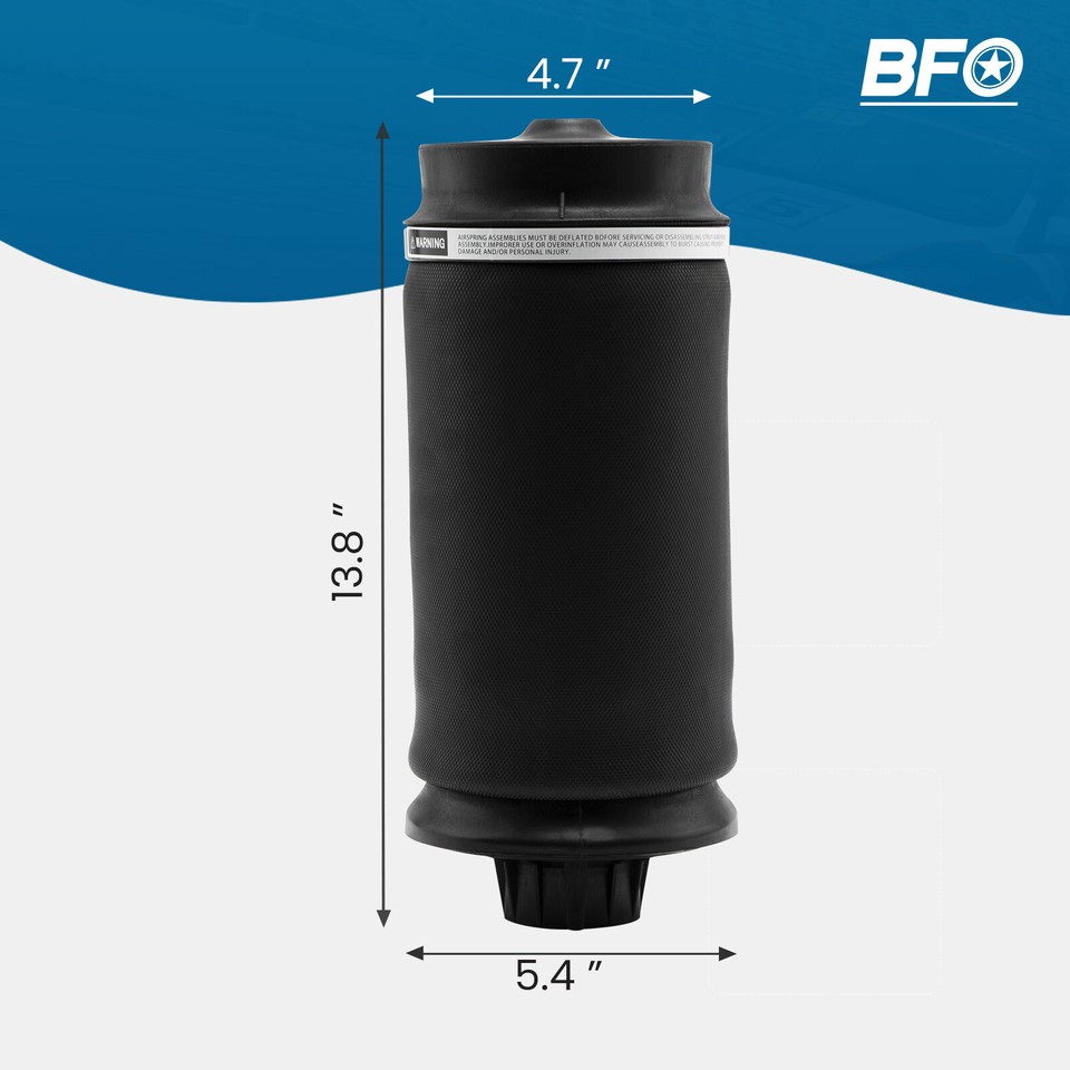 Pair Air Suspension Spring For Mercedes X164 GL550 W164 ML350 W166 ...