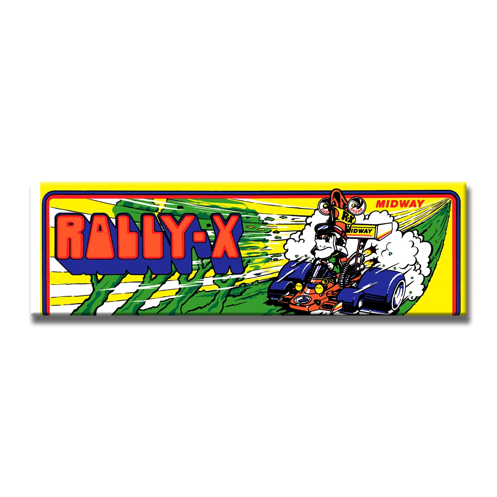 Rally-X Premium Arcade Marquee For Restoration Backlit Sign | eBay