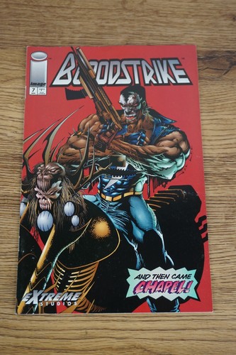 Bloodstrike #7 (Image,1994) Badrock, Cabbot, Davros, Shogun, and ...