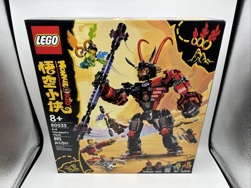 LEGO MONKIE KID: Evil Macaque's Mech Retired Set 80033 Brand New Sealed ...