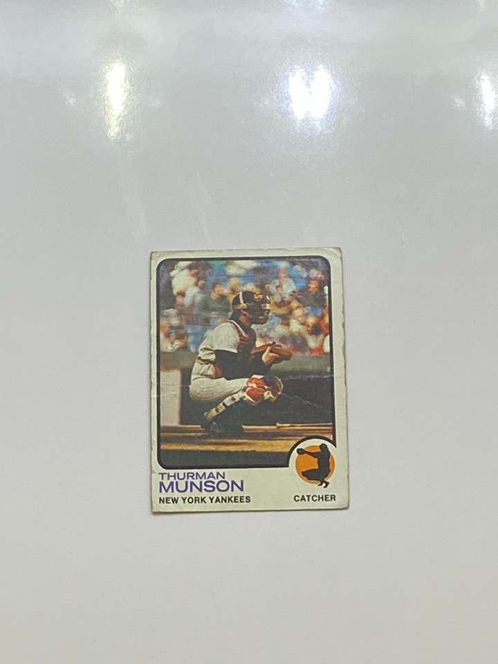 1973 Topps #142 Thurman Munson MLB HOF New York Yankees | eBay