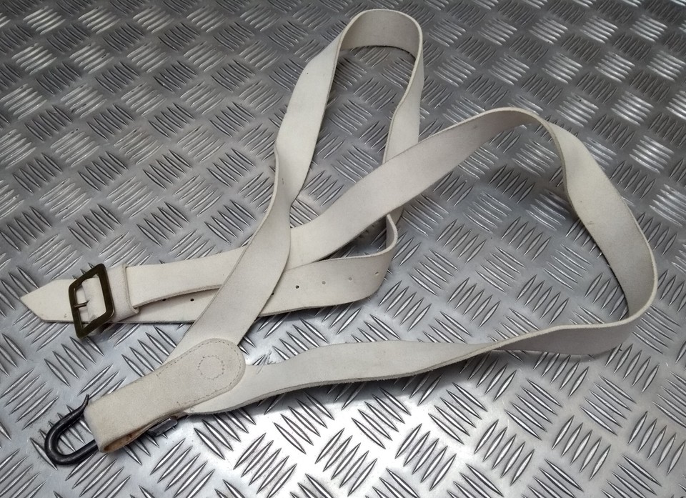 Sling Bass Drum Buff Leather Strap British Household Cavalry Cross Belt ...