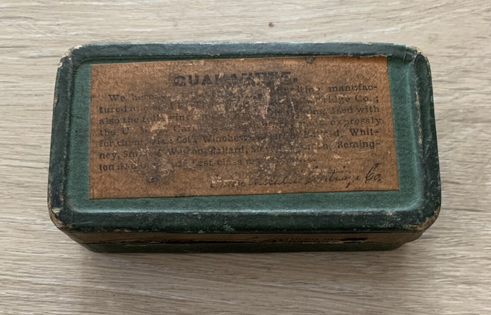 Antique Union Metallic Cartridge Co UMC .32 S&W 2 Piece Ammo Box | eBay