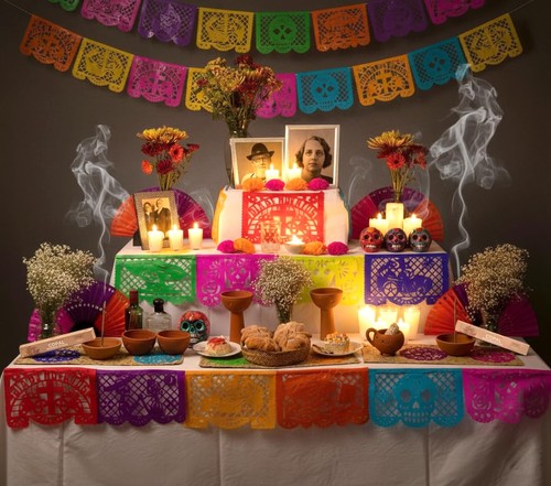 Dia de Los Muertos Ofrenda/Day of The Dead Altar Decor Complete -kit ...