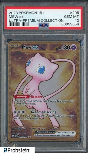 2023 Pokemon 151 Ultra Premium Coll #205 Mew Ex PSA 10 GEM MINT | eBay