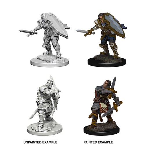 D&D Unpainted Miniatures: Human Male Paladin 634482726297| eBay