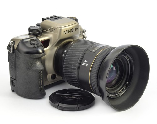 Minolta Dynax 9 Ti Titan SLR Film Camera with AF 28-70mm Zoom | eBay